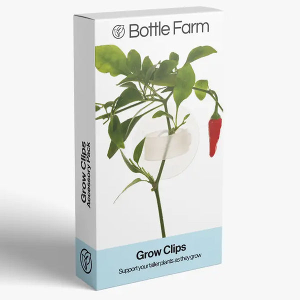 Grow Clip Pack - Indoor Plant Support Clips for Herbs & Veg – Shroot